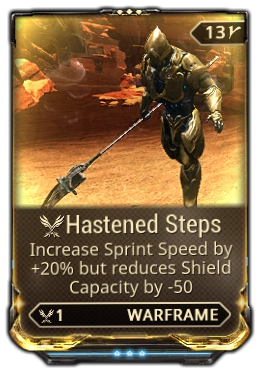 Hastened Steps - Buy and Sell orders | Warframe Market