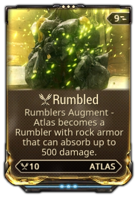 Rumbled - Buy and Sell orders | Warframe Market