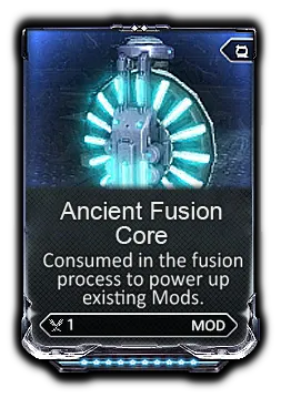 Ancient Fusion Core - Buy and Sell orders | Warframe Market