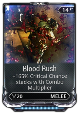 Blood Rush - Buy and Sell orders | Warframe Market