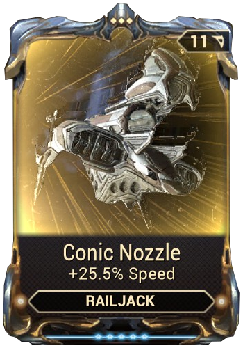 Conic Nozzle - Buy and Sell orders | Warframe Market