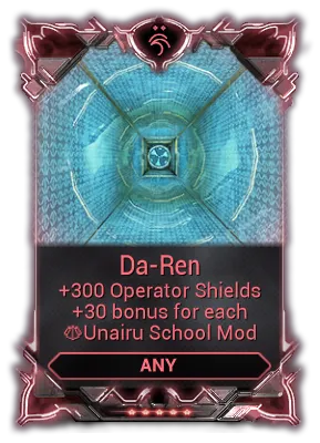Da-Ren - Buy and Sell orders | Warframe Market