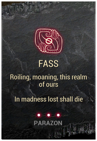 Fass - Drop sources and locations | Warframe Market