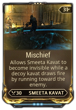 Mischief - Buy and Sell orders | Warframe Market