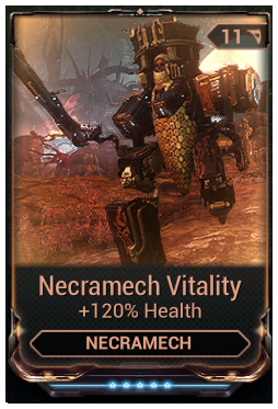 Necramech Vitality - Trade Statistics | Warframe Market