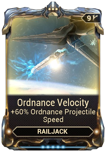 Ordnance Velocity - 买卖订单 | Warframe Market