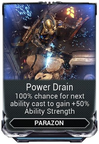 Power Drain - Drop sources and locations | Warframe Market