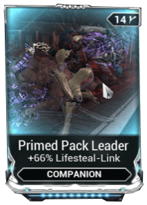 Primed Pack Leader - Trade Statistics | Warframe Market