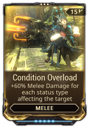 Condition Overload - Drop sources and locations | Warframe Market