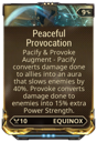 Peaceful Provocation - Buy and Sell orders | Warframe Market