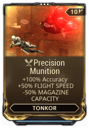 Precision Munition - Buy and Sell orders | Warframe Market