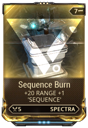 Sequence Burn - Buy and Sell orders | Warframe Market