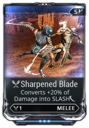 Sharpened Blade - Buy and Sell orders | Warframe Market
