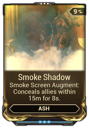 Smoke Shadow - Buy and Sell orders | Warframe Market