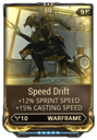 Speed Drift - Buy and Sell orders | Warframe Market