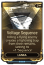 Voltage Sequence - Buy and Sell orders | Warframe Market