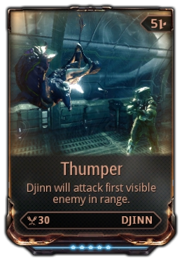 Thumper - Buy and Sell orders | Warframe Market
