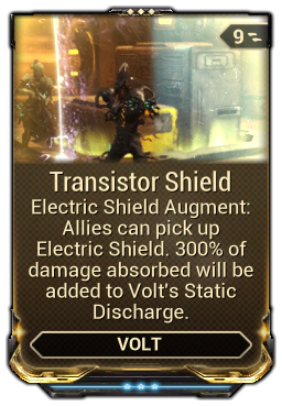 Transistor Shield - Buy and Sell orders | Warframe Market