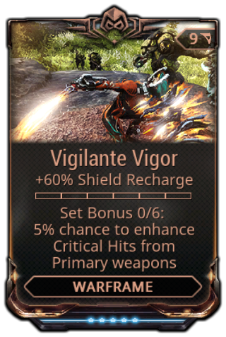 Vigilante Vigor - 买卖订单 | Warframe Market
